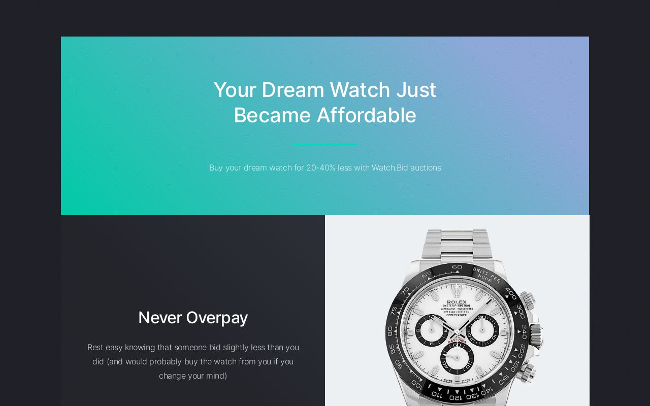 Watch.Bid | Watch Auctions